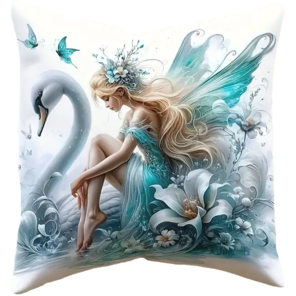 Coussin Fée - Swan Fairy