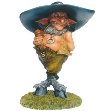 figurine korrigan chapeau